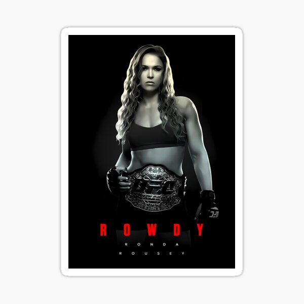 "ufc mma ronda rousey thuy dinh thi" Sticker for Sale by jomewalneym ...