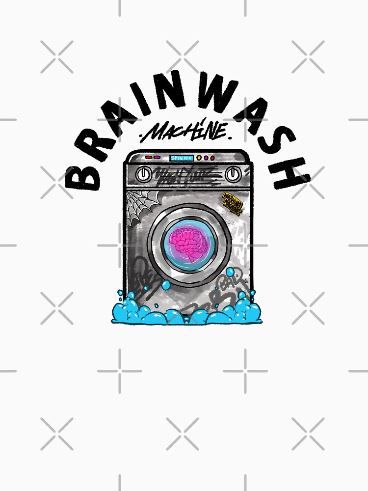 Brain Wash T Shirt For Sale By Happow Redbubble Metaphor T Shirts Brain T Shirts