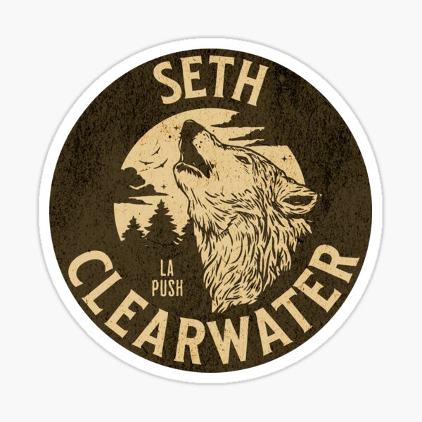 "Seth Clearwater" Sticker for Sale by SpiderMonkey913 | Redbubble