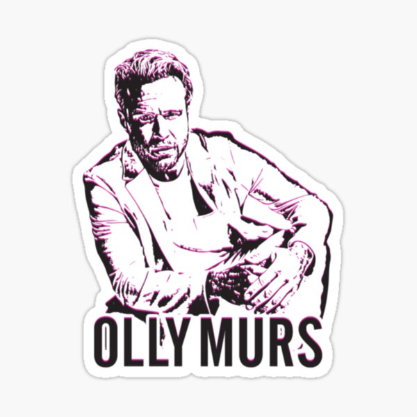 "olly murs retro art " Sticker for Sale by starsaltse | Redbubble