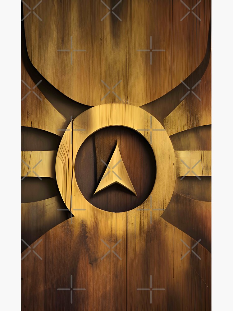 "Wood sign" Sticker for Sale by Gus-Wolvius | Redbubble