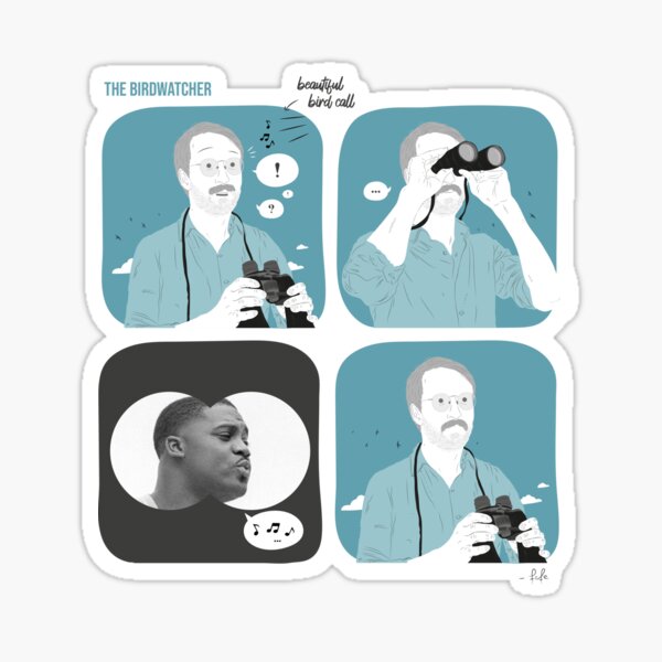 "Vulfpeck - The Birdwatcher" Sticker for Sale by fefe2000 | Redbubble