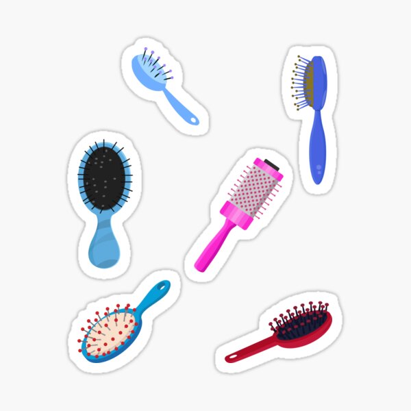 "Hairstylist Cute Tools Pack " Sticker for Sale by Akimatax | Redbubble