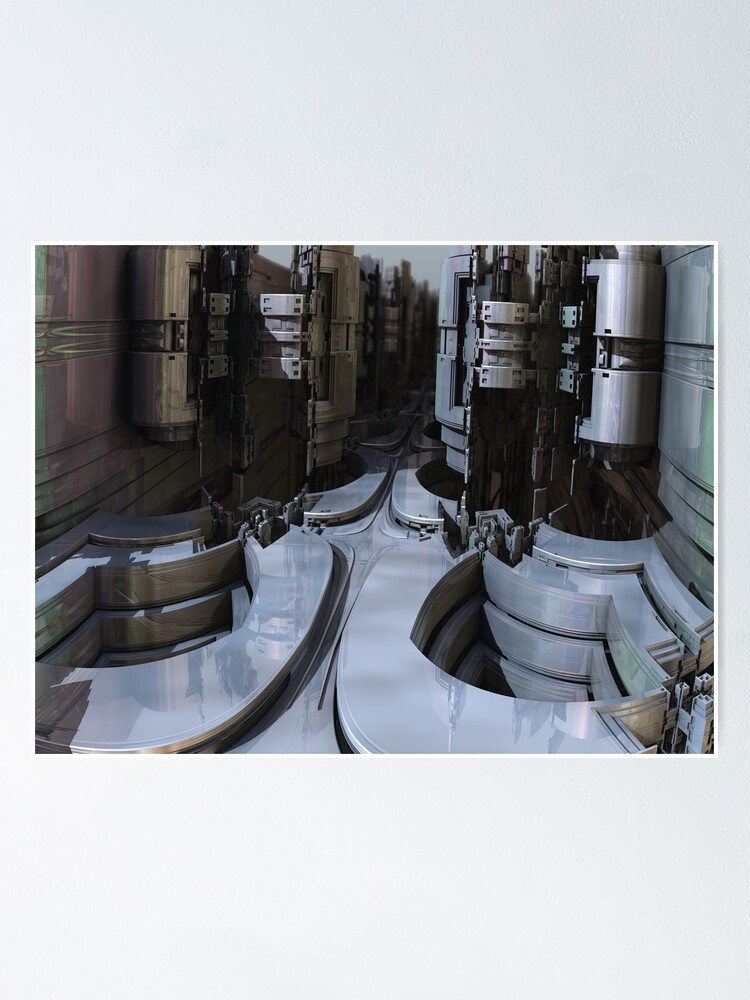 "Back Alley" Poster by aureliuscat | Redbubble