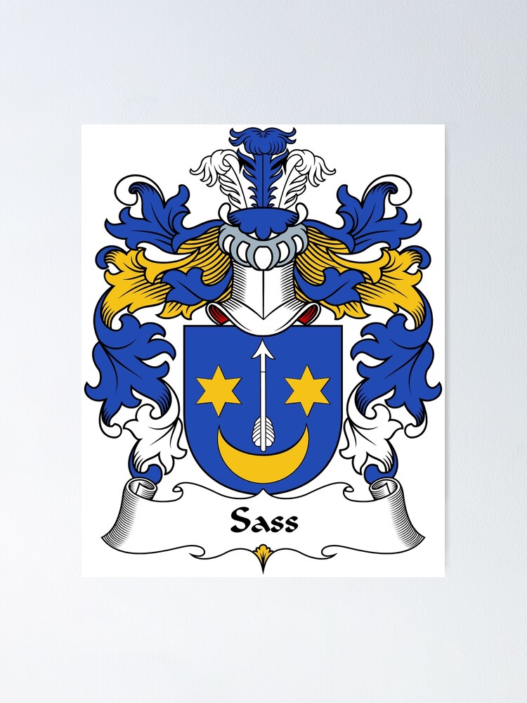 "Sass" Poster for Sale by HaroldHeraldry | Redbubble