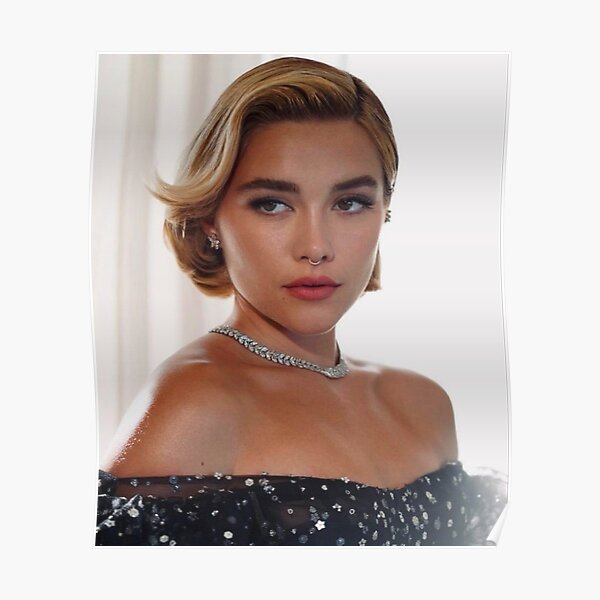 "Florence Pugh Poster Poster, Gift For Boyfriend Poster Poster,Florence ...