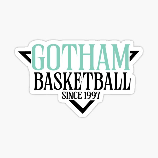 "Gotham Basketball (New York Liberty)" Sticker for Sale by LockedUp ...