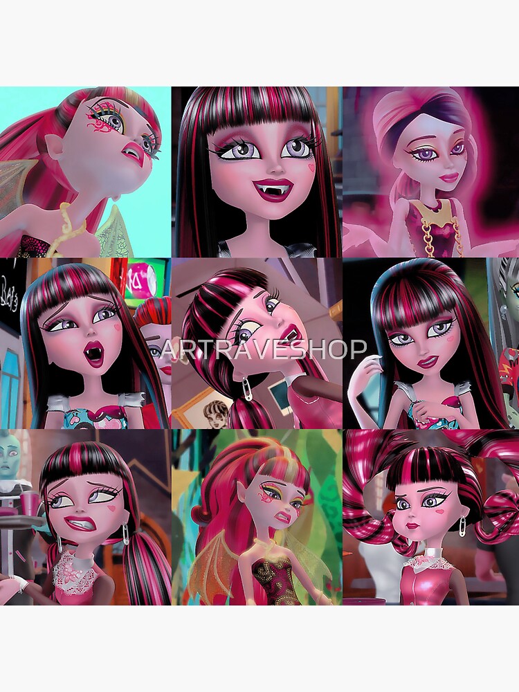 "DRACULAURA ICONS" Sticker for Sale by ARTRAVESHOP | Redbubble