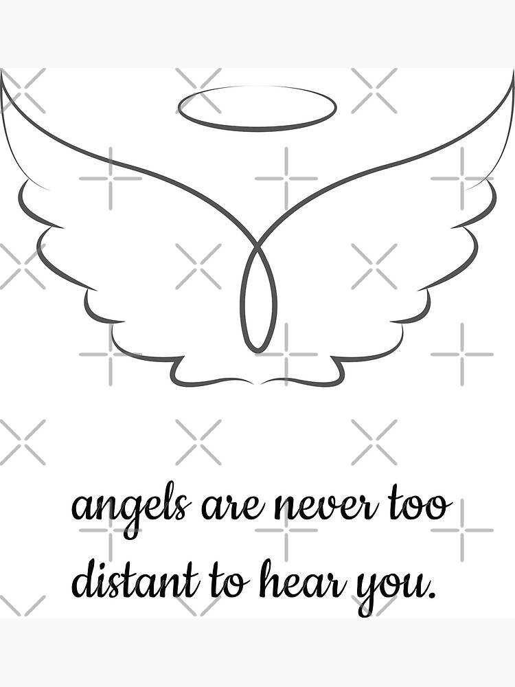 "best angel wings with quotes" Art Print for Sale by RimaBubble | Redbubble