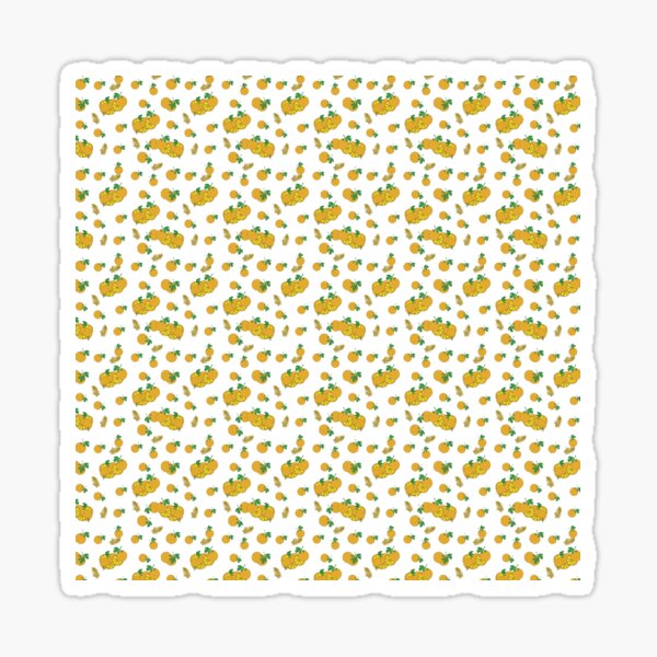 "Orange print with background to your liking" Sticker for Sale by ...