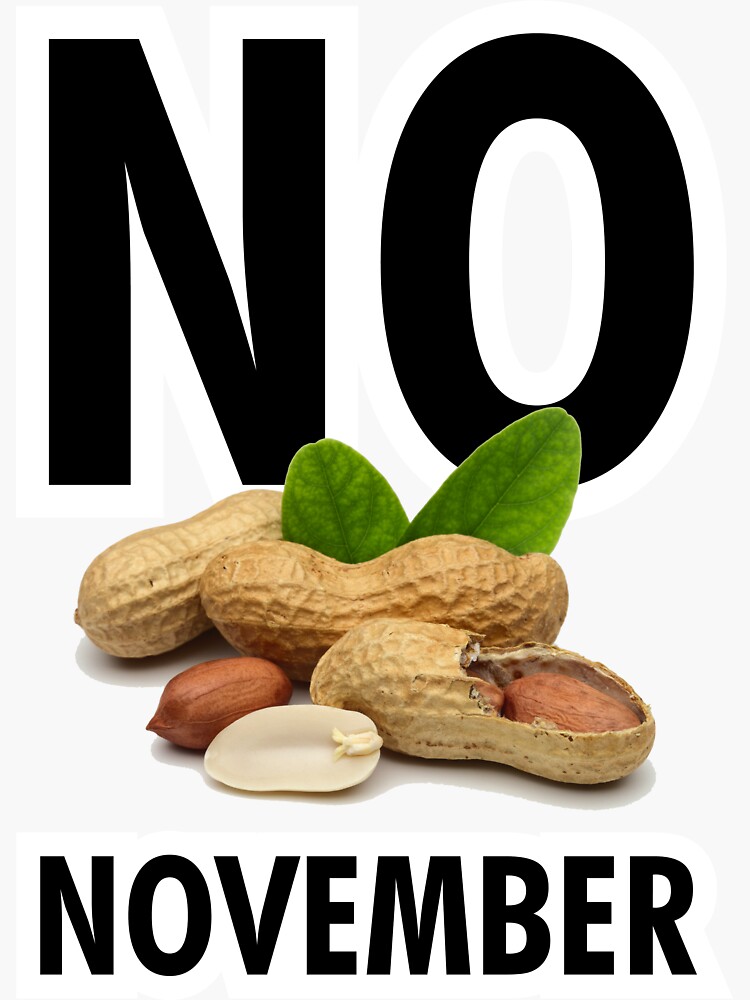 "No Nut November meme - NNN" Sticker for Sale by SFSA-graphics | Redbubble