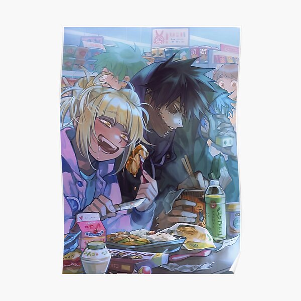 "Toga Dabi Tomura Lunch MHA" Poster for Sale by TrpInc | Redbubble