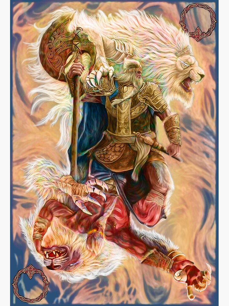 "Lord Godfrey / Hoarah Loux" Poster for Sale by GlamorousUnwell | Redbubble