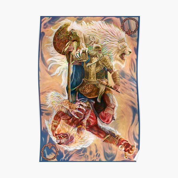 "Lord Godfrey / Hoarah Loux" Poster for Sale by GlamorousUnwell | Redbubble