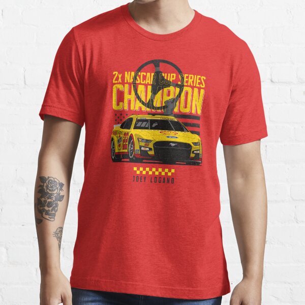 "Joey Logano 2x Nascar Champion" T-shirt for Sale by Dibujoa-store ...