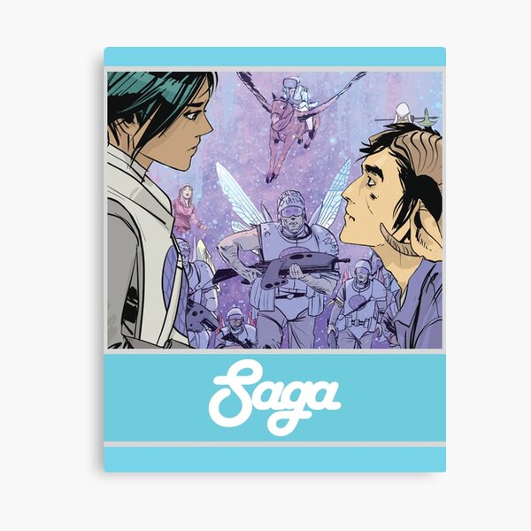 Saga Comic Canvas Prints | Redbubble