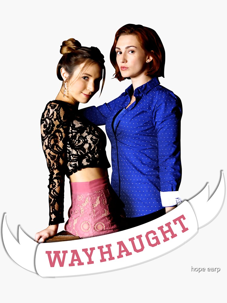 "wayhaught" Sticker by hopelightwood | Redbubble