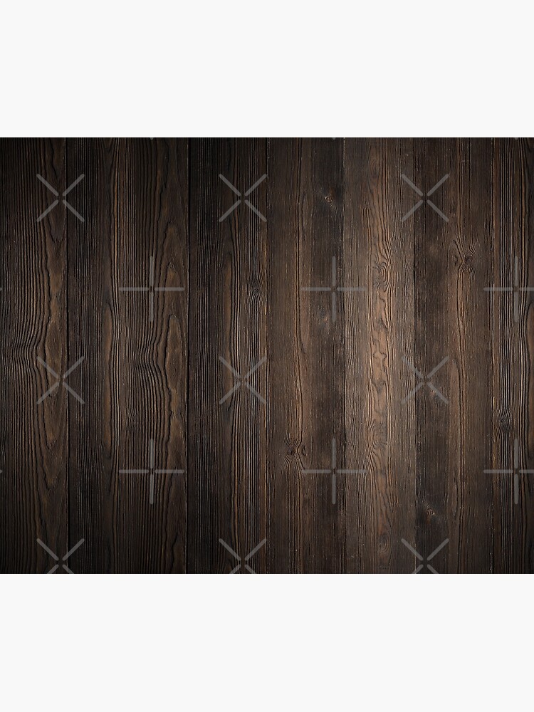 "Dark Ebony Wood Texture Brown Wood Grain" Art Print for Sale by ...