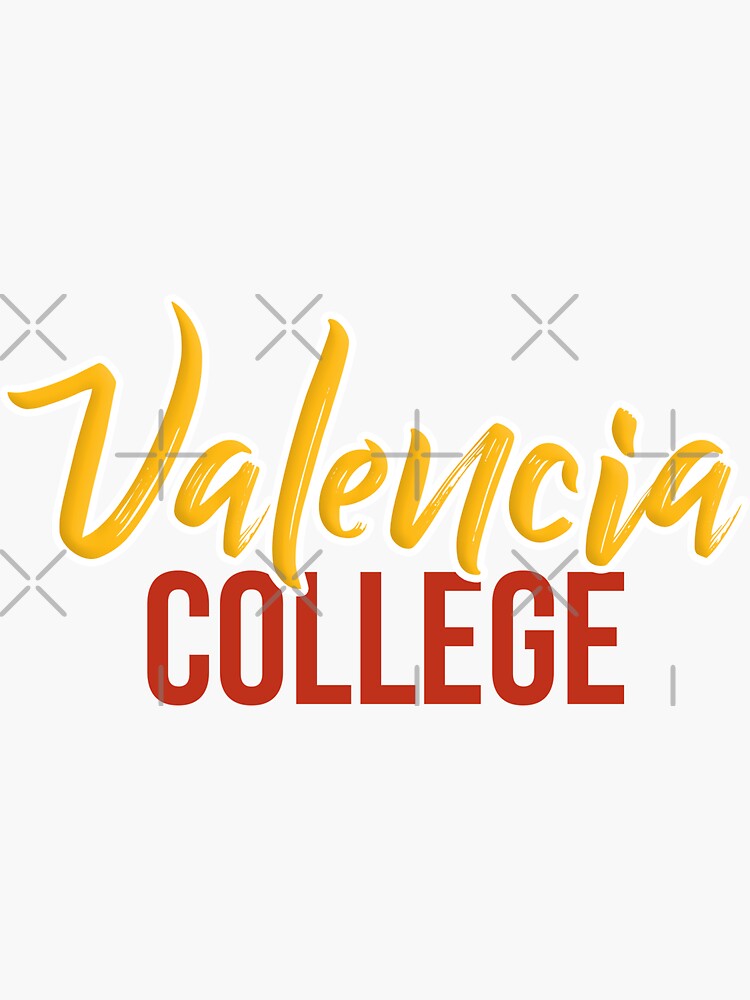 "Valencia College" Sticker for Sale by mynameisliana | Redbubble