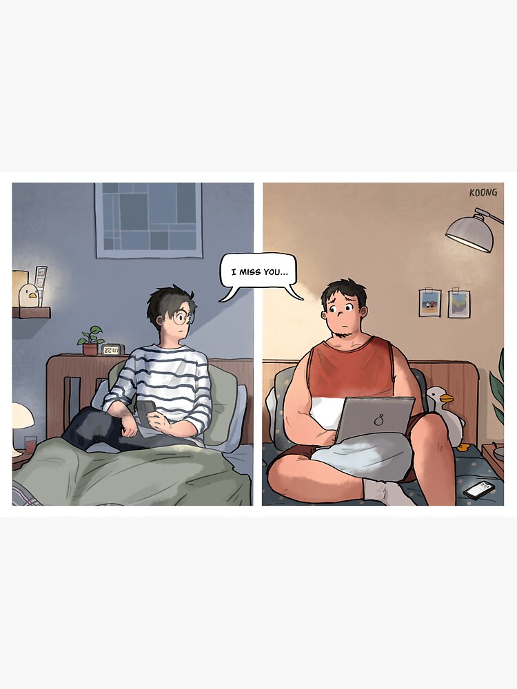 "Long Distance" Sticker for Sale by Koongbg | Redbubble