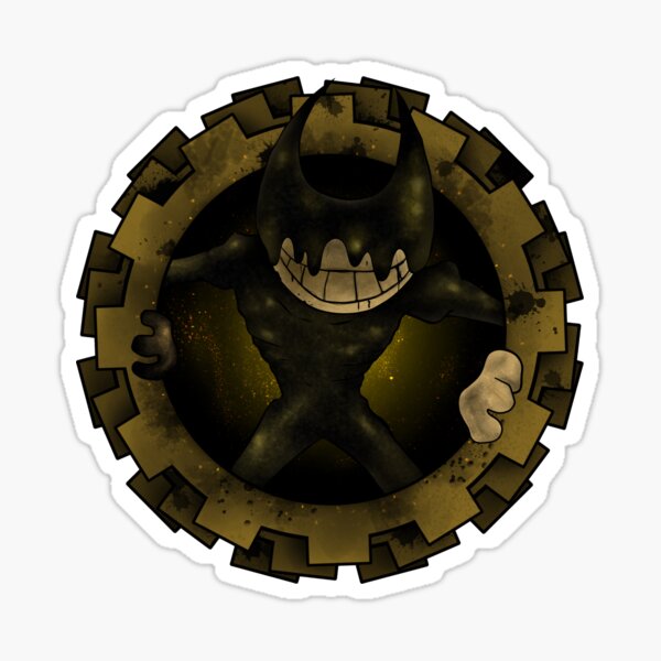 "BATIM BATDR Bendy ink demon art" Sticker for Sale by Ruvolchik | Redbubble