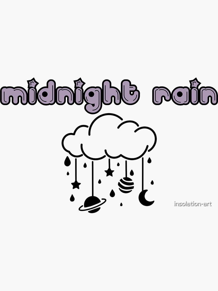 "Midnight Rain Midnights Taylor Swift ts Sticker" Sticker for Sale by ...