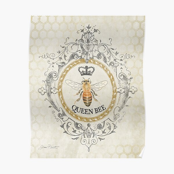 "Queen Bee Collection B" Poster for Sale by Jeanplout | Redbubble