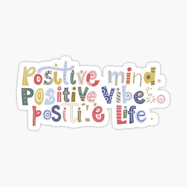 Pegatina «Sea amable con su mente, sea amable Salud mental, sea amable ...