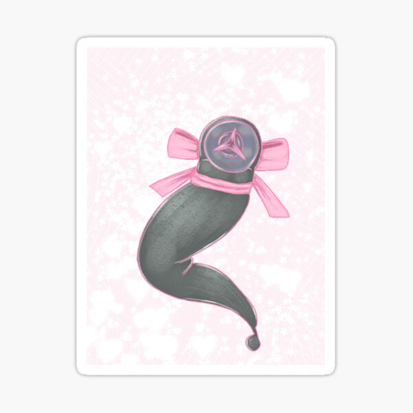 "Princess The Leech Sticker" Sticker for Sale by Ghost-Bunni | Redbubble