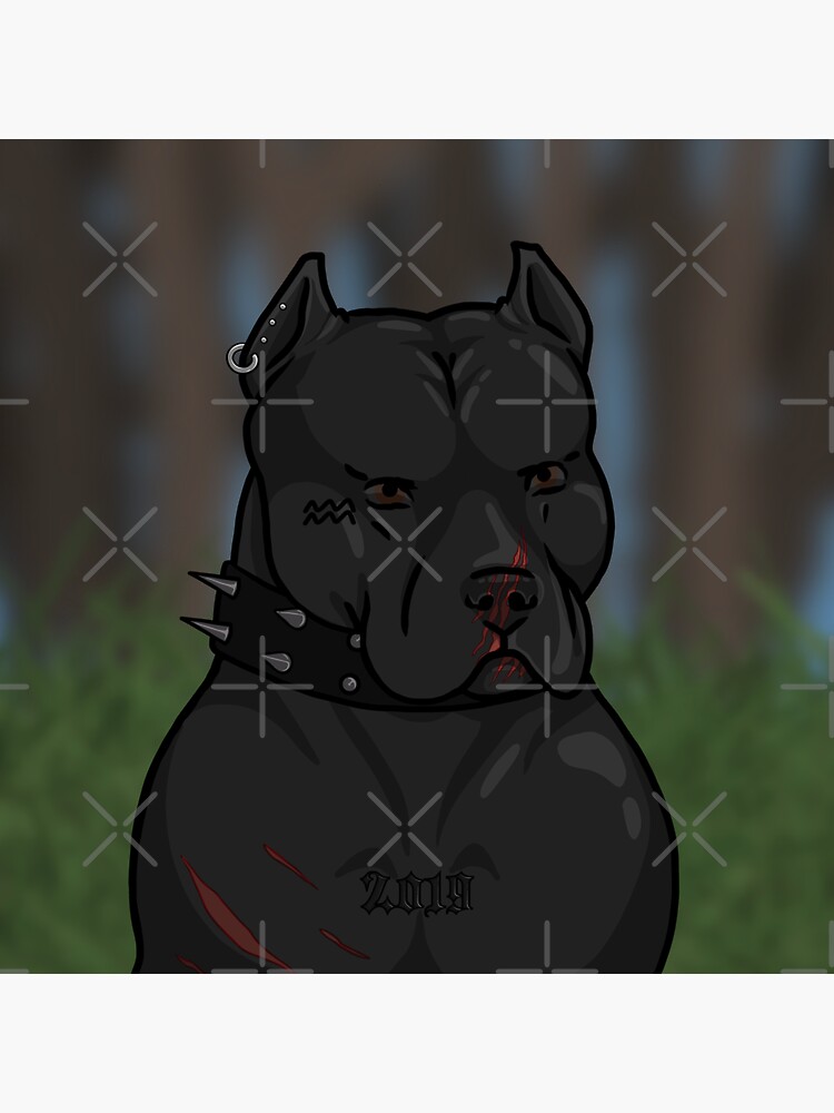 "THE BAD DOGS COLLECTION" Sticker for Sale by The-Ardest | Redbubble