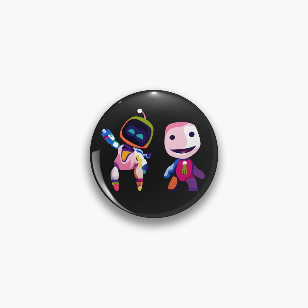 "Astro and Sackboy" Sticker for Sale by MyGamerRoom | Redbubble