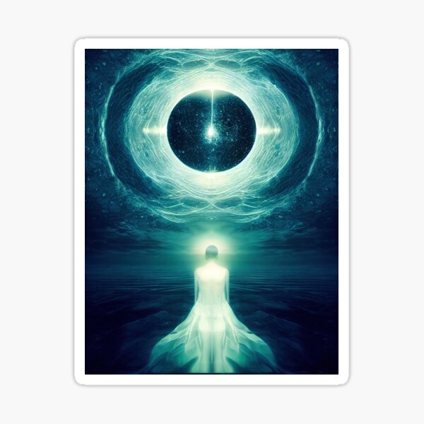 "Cosmic Consciousness" Sticker for Sale by CEVmemories | Redbubble