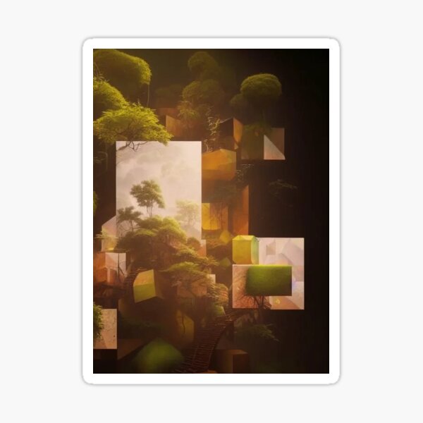 "Geometries" Sticker for Sale by connors-corner | Redbubble