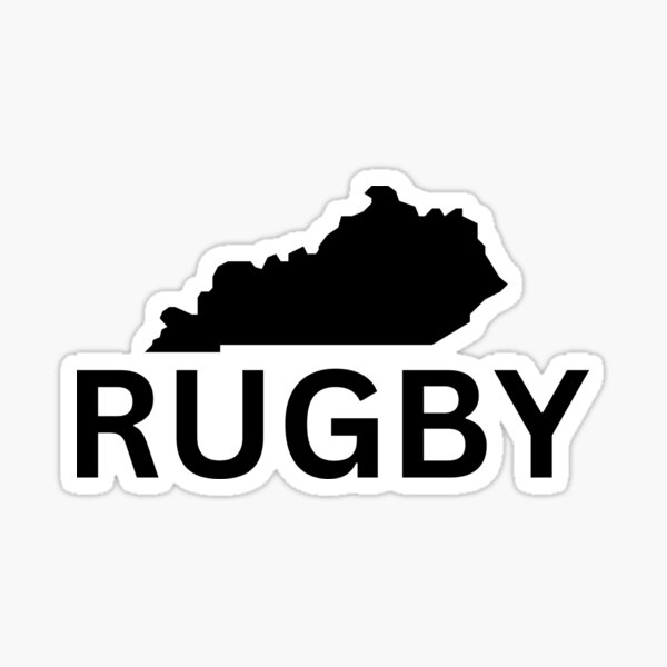 "Kentucky Rugby" Sticker for Sale by CHAOSRUGBY | Redbubble