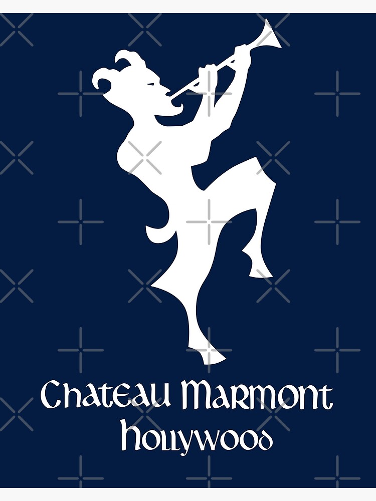 "Vintage Chateau Marmont 70's Classic Logo" Poster for Sale by ...