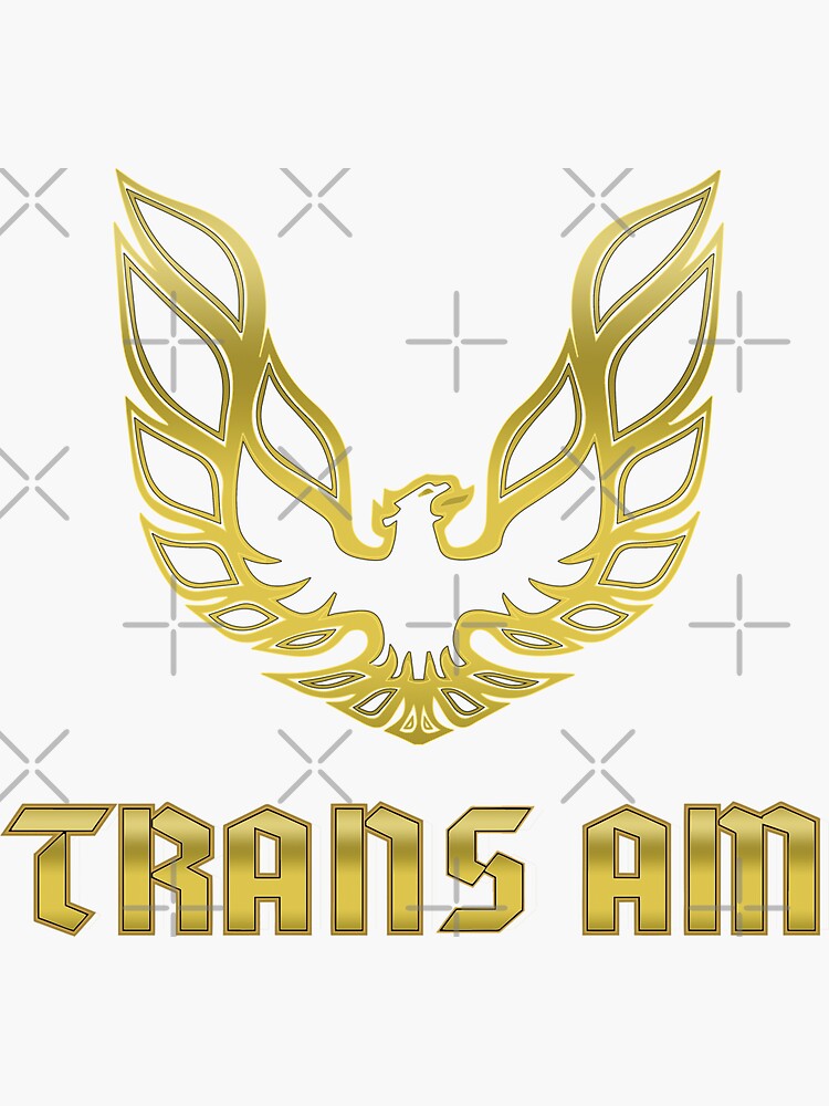 "Trans Am Gold Decal" Sticker for Sale by digitalgifts22 | Redbubble