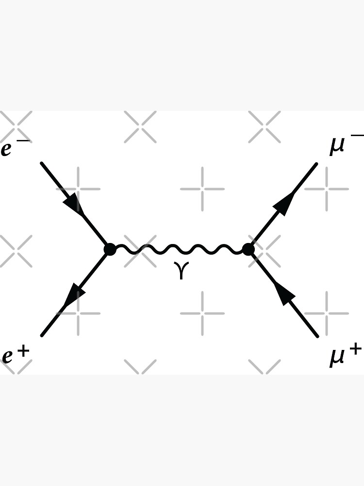 "Feynman Diagram" Poster for Sale by ScienceCorner | Redbubble
