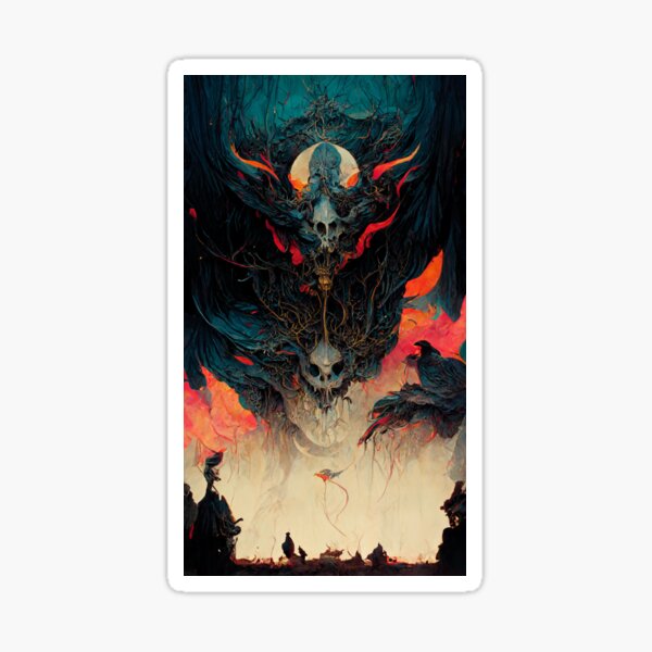 The Scourge Sticker For Sale By Clonethirteen Redbubble