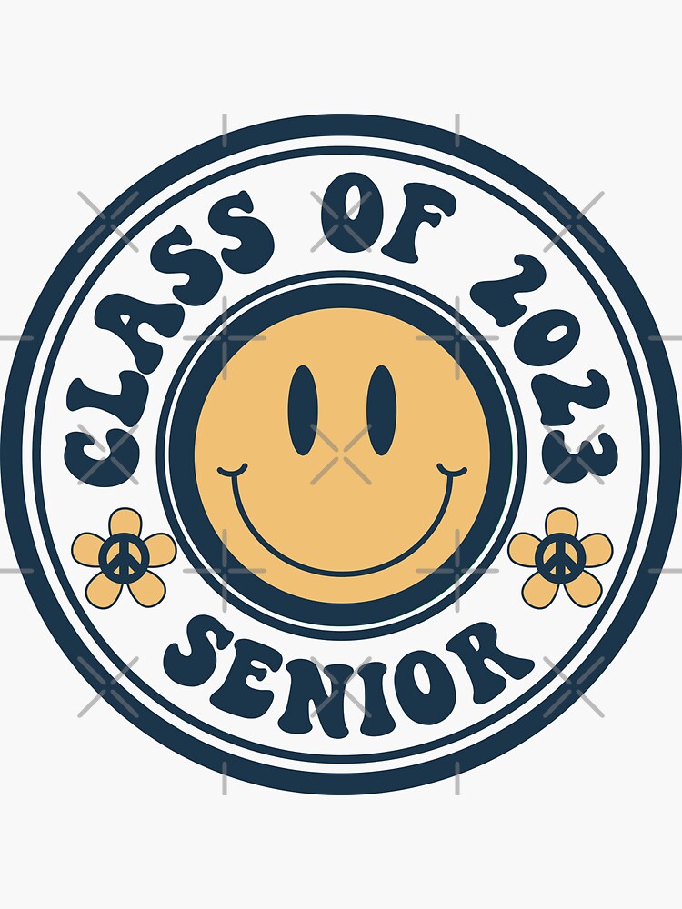 "Graduating Class of 2023 / Seniors " Sticker for Sale by BronikowskiART | Redbubble