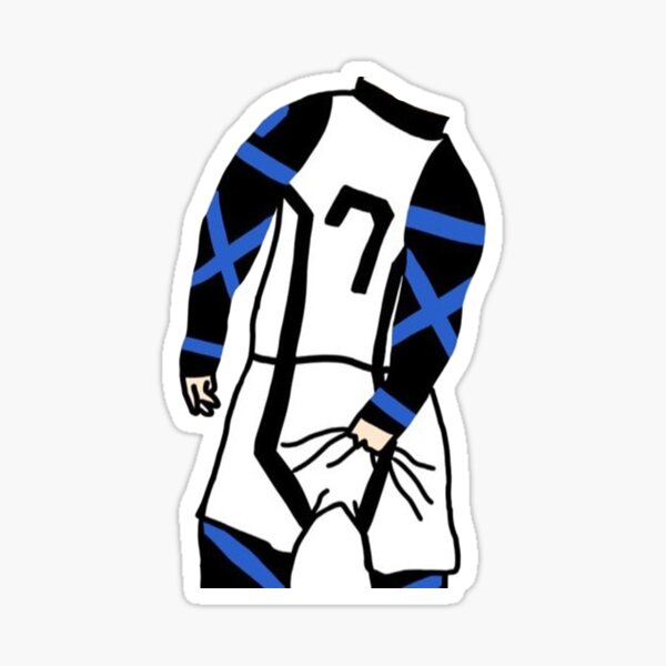 " Nagi Seichirô Blue Lock " Sticker for Sale by MoEl-Art | Redbubble