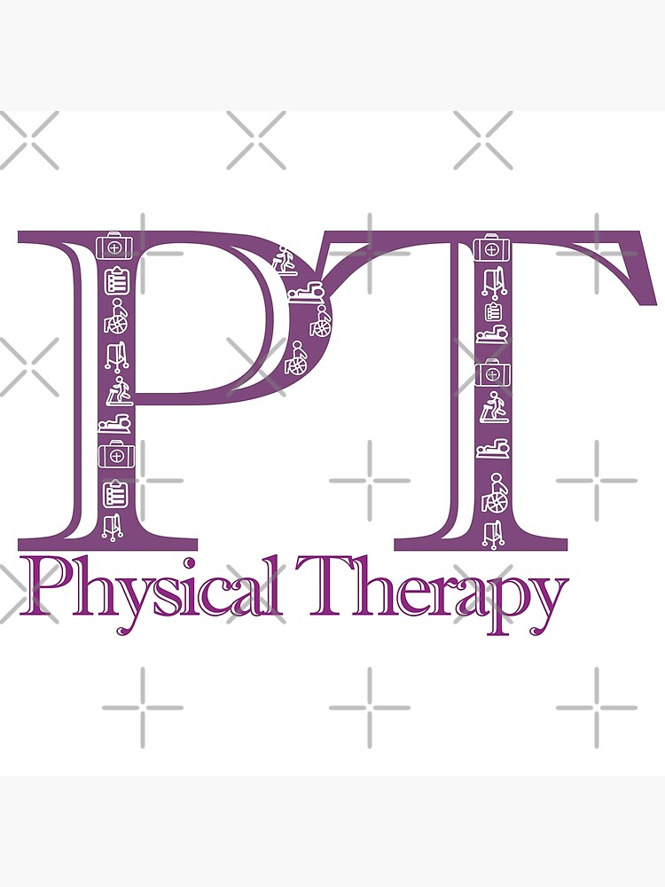 "Physical Therapy Design" Poster for Sale by kuna-the-husky | Redbubble