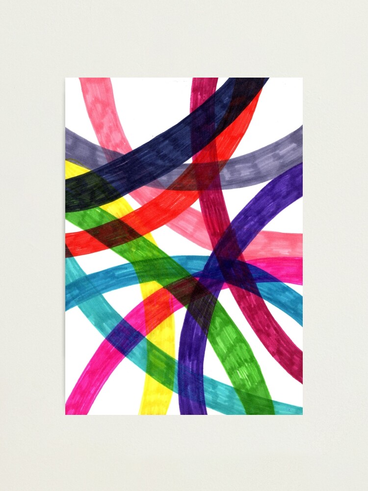 "Deconstructed Rainbow" Photographic Print for Sale by JPArtShop1 ...