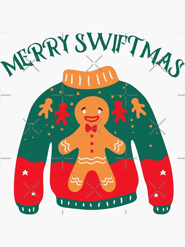 "Merry Swiftmas - Taylor Swift Christmas" Sticker for Sale by ...