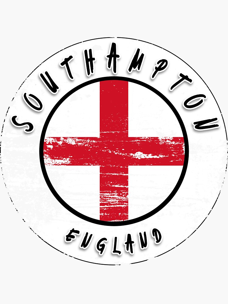 "Southampton England Vintage" Sticker for Sale by TravelPenguin | Redbubble
