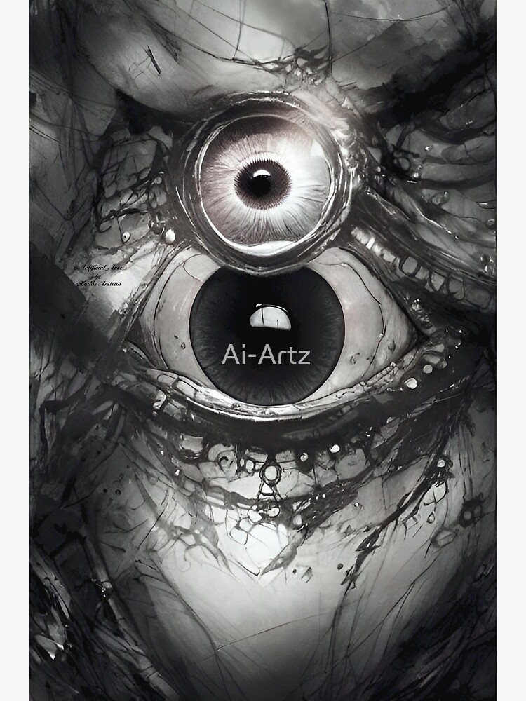 "Double Vision 2" Poster for Sale by Ai-Artz | Redbubble