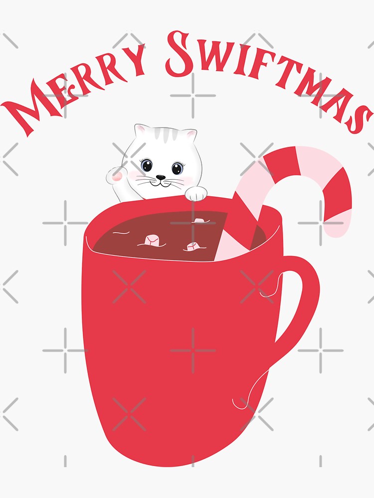 "Merry Swiftmas - Taylor Swift Christmas" Sticker for Sale by ...