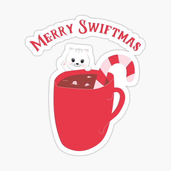 "Merry Swiftmas - Taylor Swift Christmas" Sticker for Sale by ...