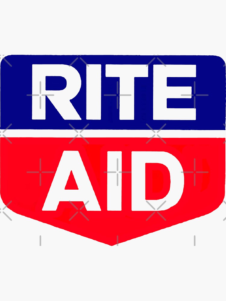 "Rite Aid" Sticker for Sale by CLUTCHINER | Redbubble