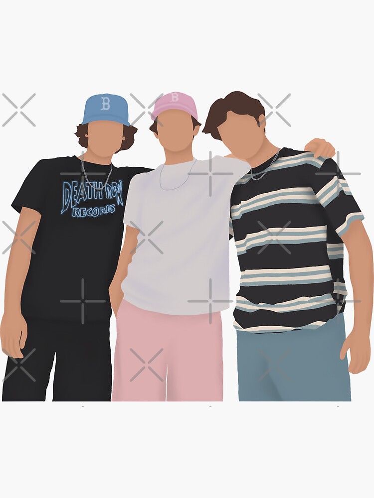 "Sturniolo Triplets" Sticker for Sale by Laisketches | Redbubble