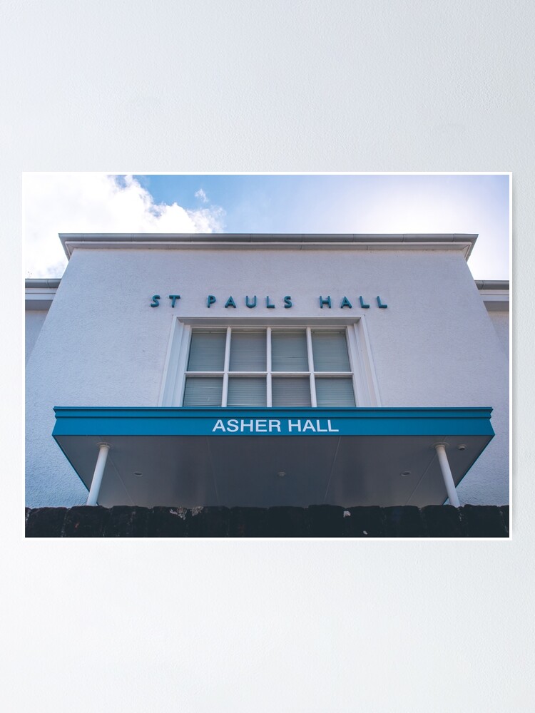 "St Pauls Hall Asher Hall Building In Napier" Poster for Sale by ...